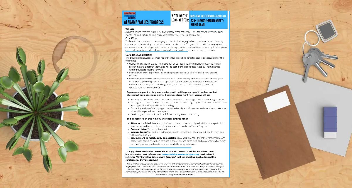 Part-time Development Associate